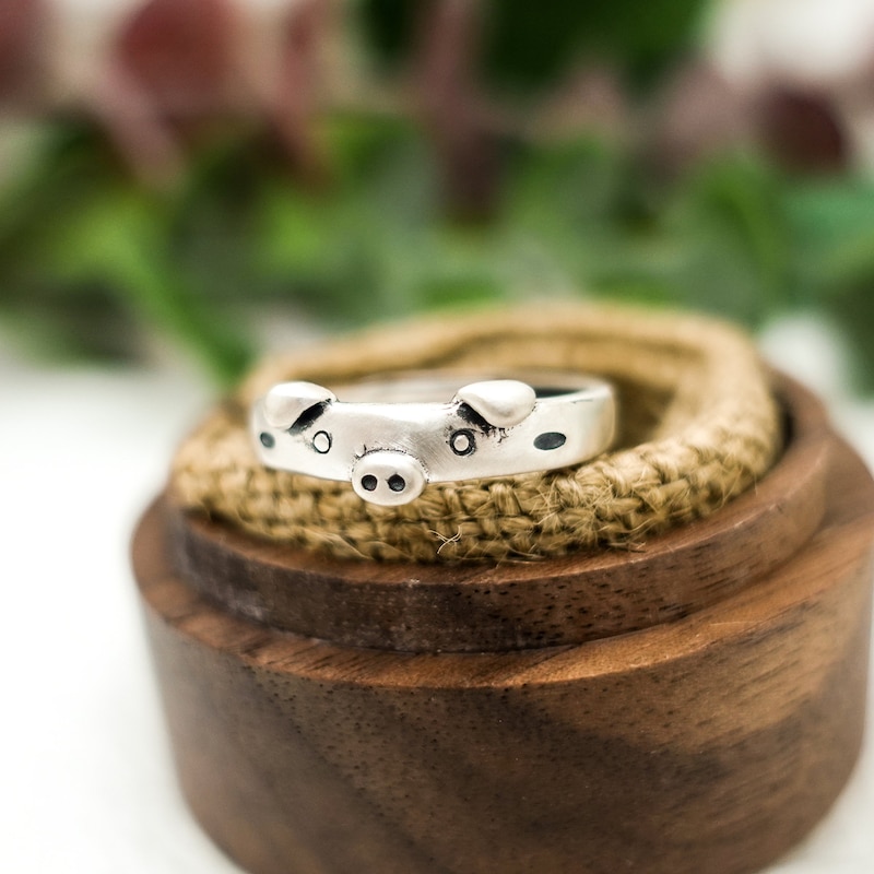 Pig Ring - Etsy
