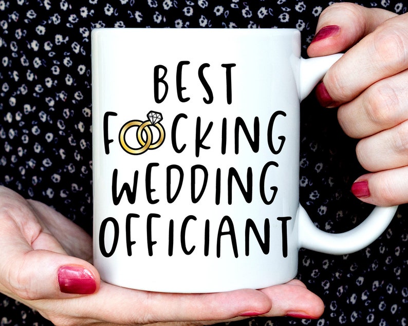 Wedding Officiant Gift Best Wedding Officiant Coffee Mug - Etsy