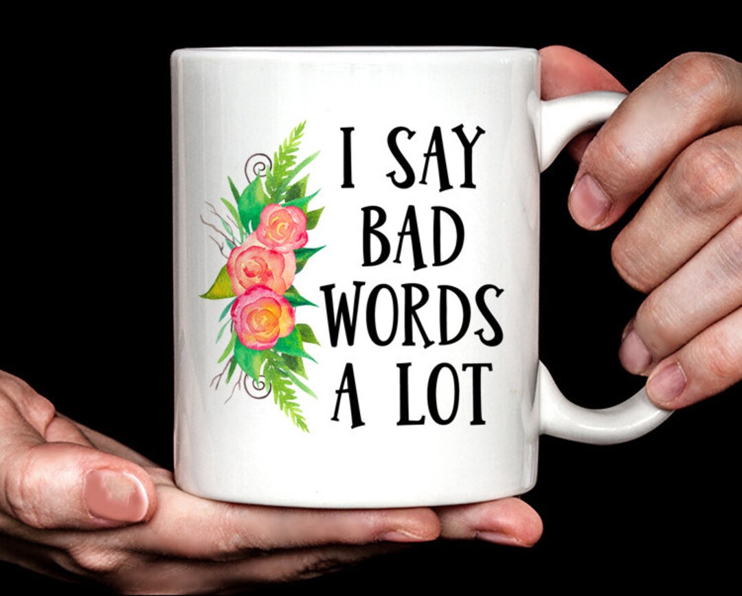 Funny Swearing Gift Funny Swear Mug Potty Mouth Gift I - Etsy