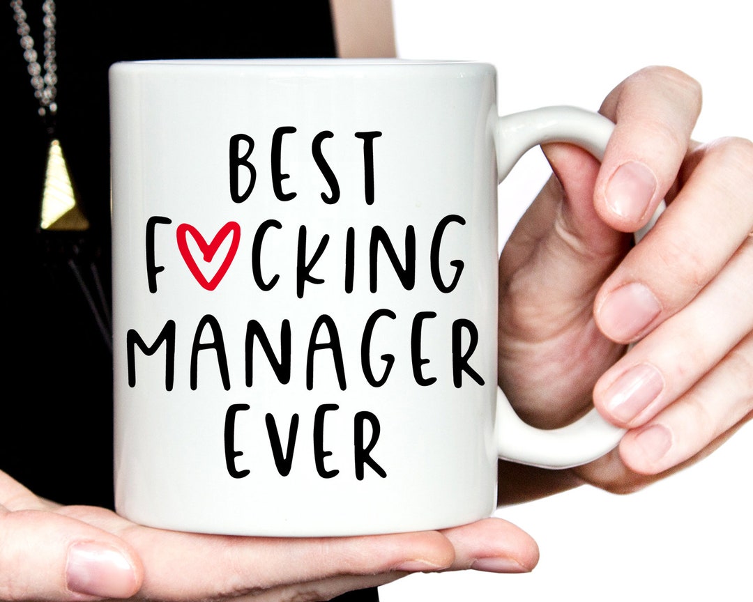 Funny Manager Gift Best Manager Ever Mug Cussing Manager Mug Manager ...