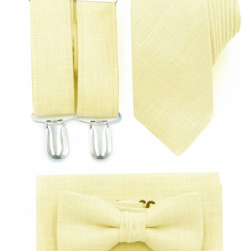Yellow Tie - Etsy