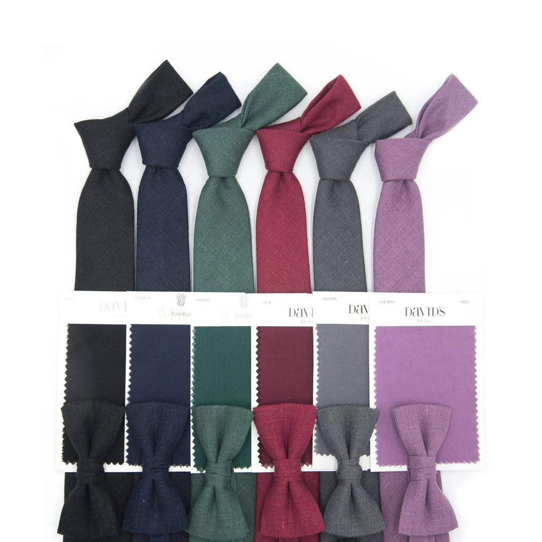 Groomsmen Wedding Ties Initial, Mens Custom Bow Tie and Pocket Square ...