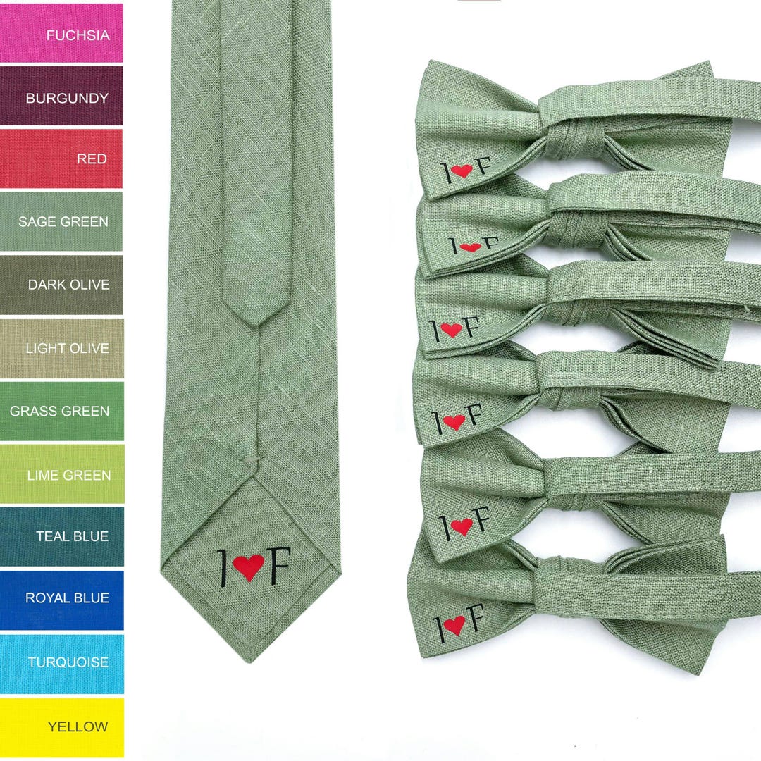 Personalized Bow Ties and Suspenders Father of the Bride's Gift With ...
