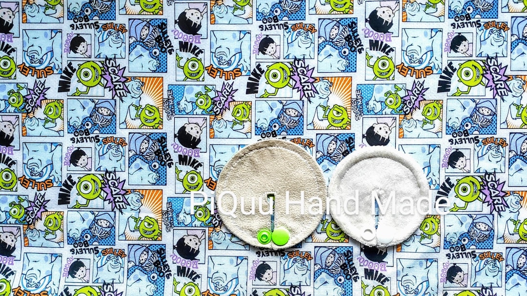 Monsters, Inc. SET of Feeding Tube Pads PEG Covers, Gtube Pads Buttons ...