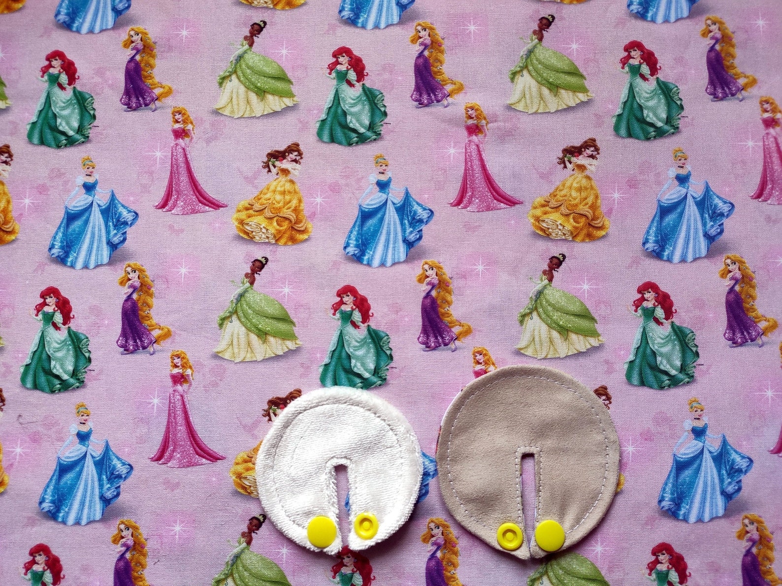 Princesses SET of 3,5,8,10 Feeding Tube Pads PEG Covers Gtube Pads ...