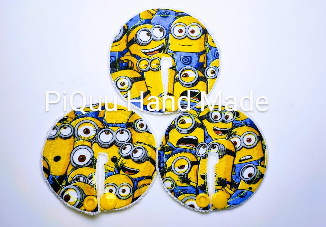 Minions SET of 3,5,8,10 Feeding Tube Pads, PEG Covers, Gtube Pads ...