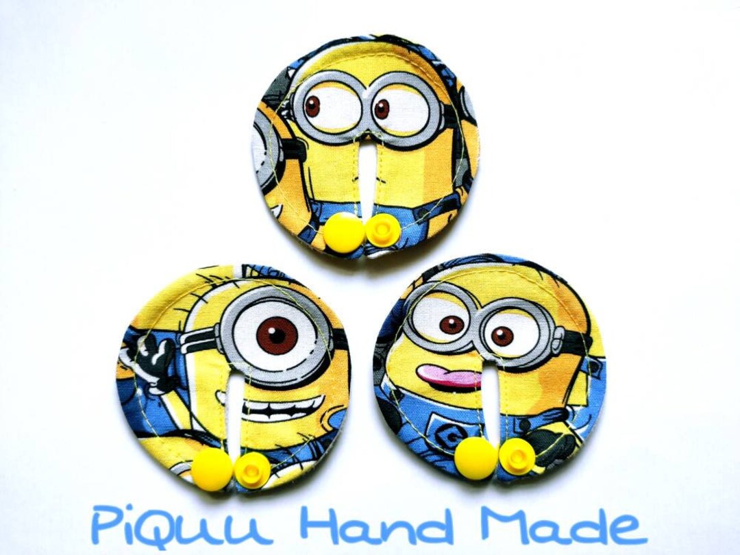 Minions SET of 3,5,8,10 Feeding Tube Pads, PEG Covers, Gtube Pads ...