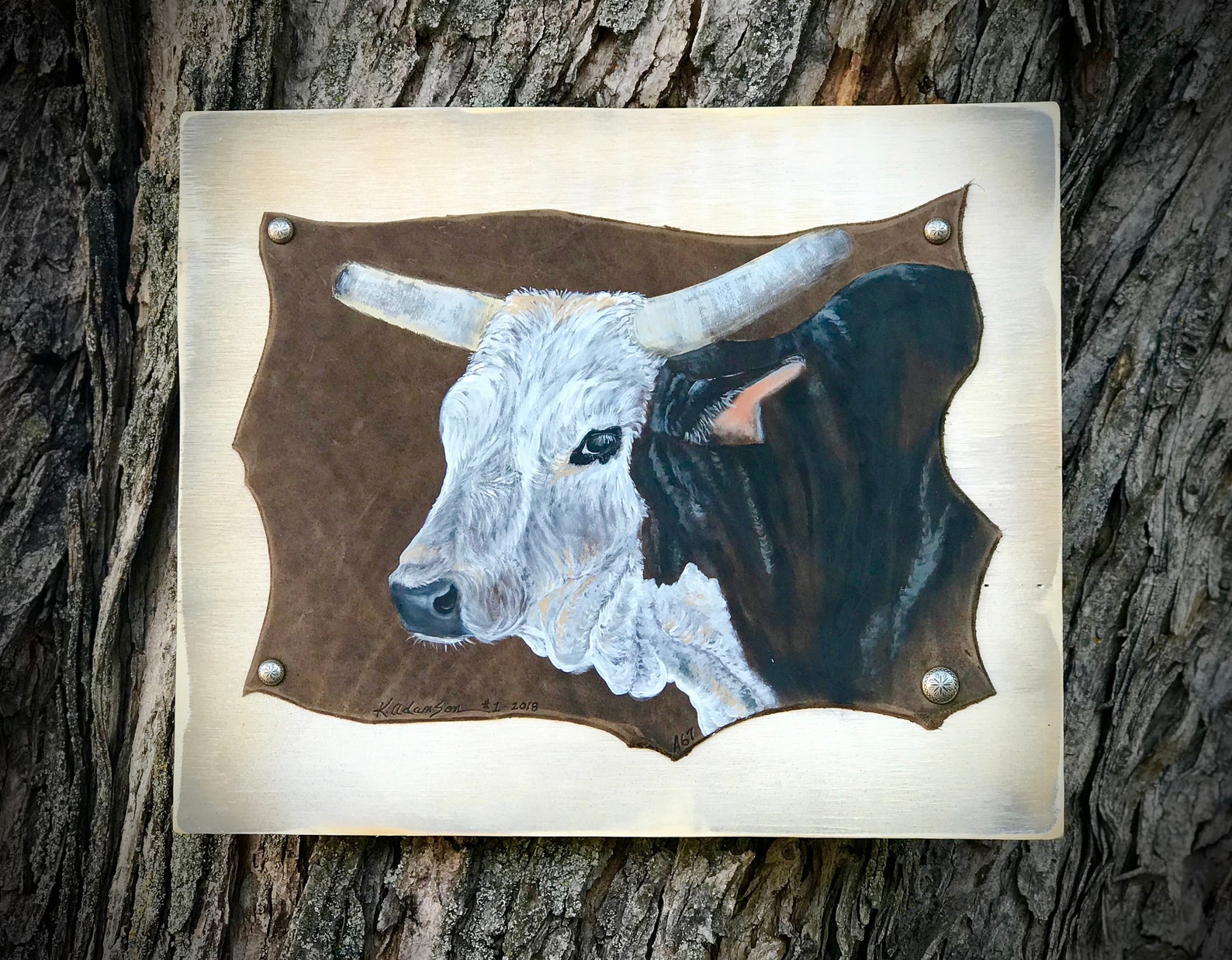 Western Art Bull Art PBR Bucking Bull Original Acrylic - Etsy