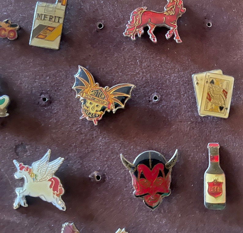 Vintage Western HAT PINS Rare Retro Fashion Boho Western - Etsy