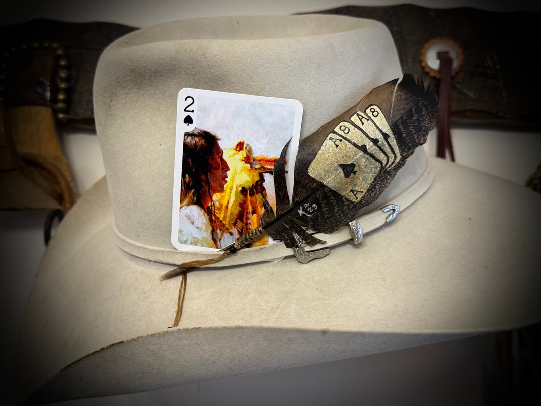 Vintage Style Playing Cards in SPADES, Hat Accessories, Select Your ...
