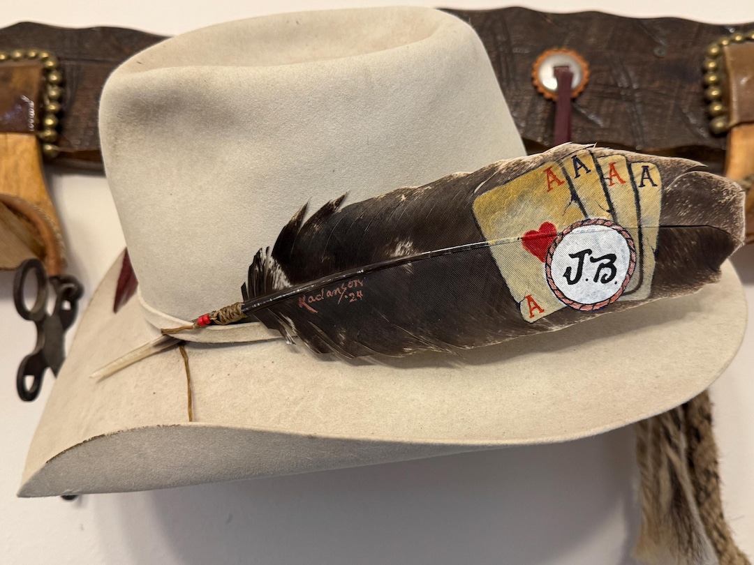 The Top Hand Hat Feathers, Cowboy Hat, Cowgirl Hat, Rodeo, Western ...