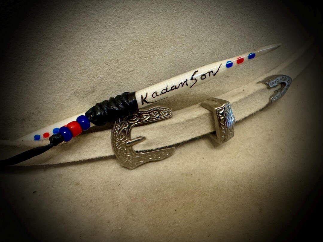 Personalized Custom Cowboy Toothpick, Unique Porcupine Quill, Cowboy ...