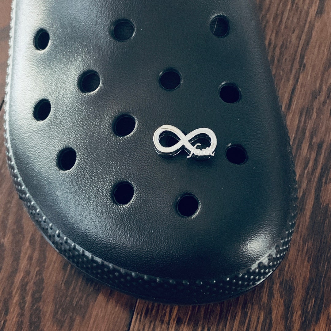 Infinity Faith Croc Charm. Infinity Sign Charm. Croc Charm. Infinity ...