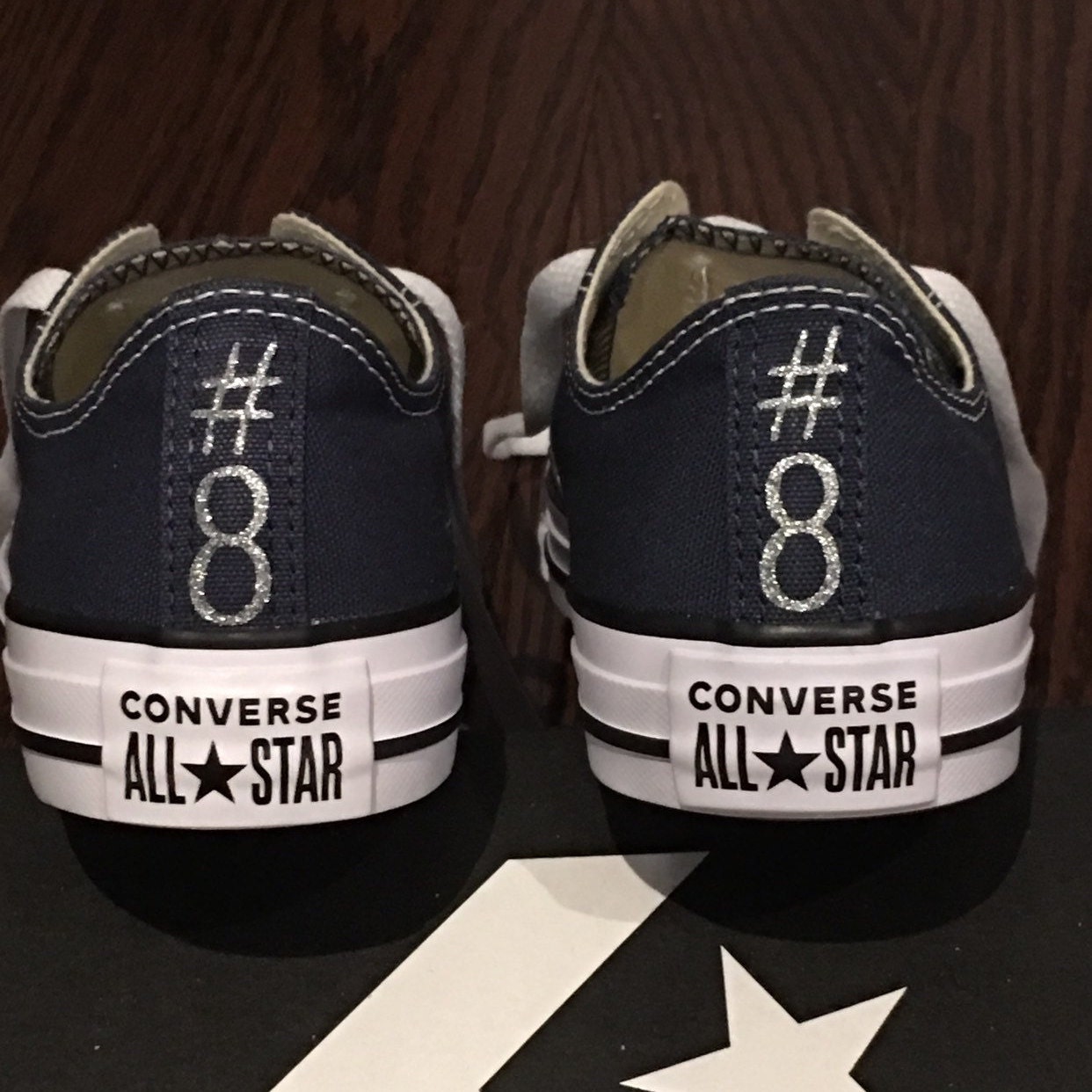 Iron on Decals for Rear Seam of Converse Shoes. DIY Customize | Etsy