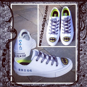 Rhinestone ADD ON to Shoe Purchase. Custom Bling Converse. Date, Name ...
