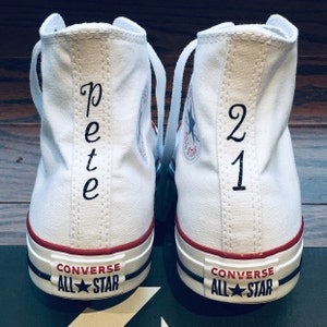 Iron on Decals for Rear Seam of Converse Shoes. DIY Customize With a ...