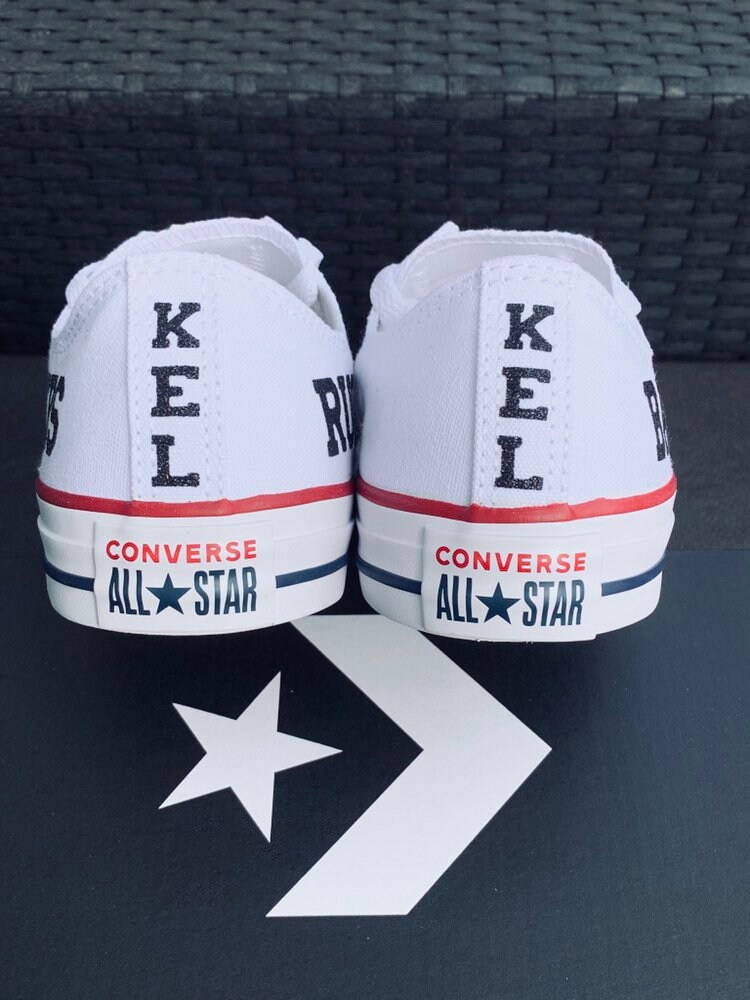 Iron on Decals for Rear Seam of Converse Shoes. DIY Customize | Etsy