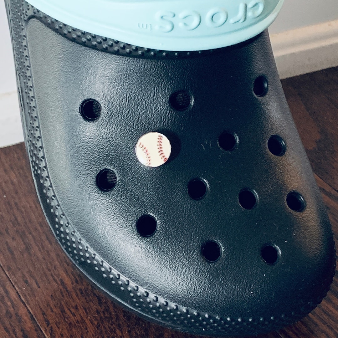 Baseball Charm Jibbitz. Croc Charm. Bogg Bag Charm. Croc Jewelry ...