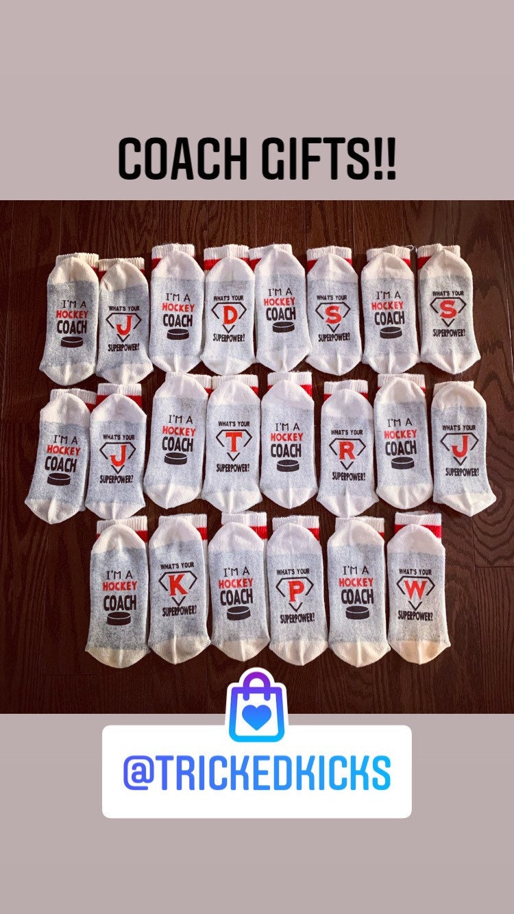 Mens Hockey Coach Socks. I'm A Hockey Coach Whats Your | Etsy