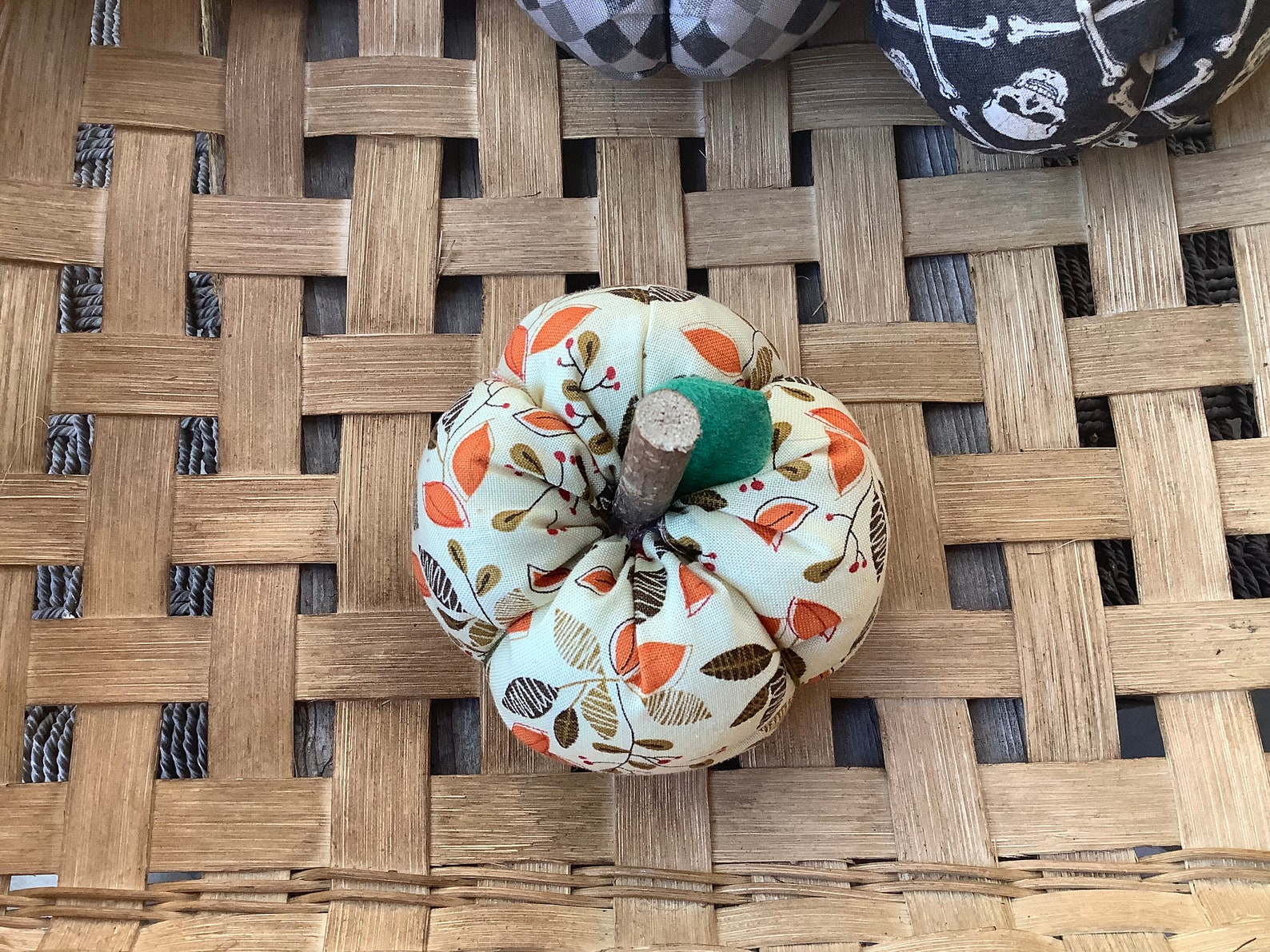 Mini Fabric Pumpkins - Etsy