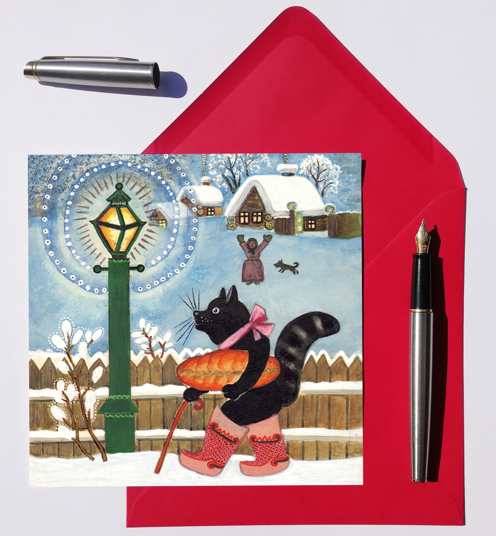 Christmas Card Bundle Christmas Art Cards Multi Buy Folk Art - Etsy UK