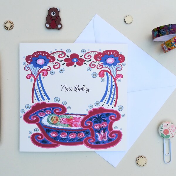 New Baby Card - Etsy UK