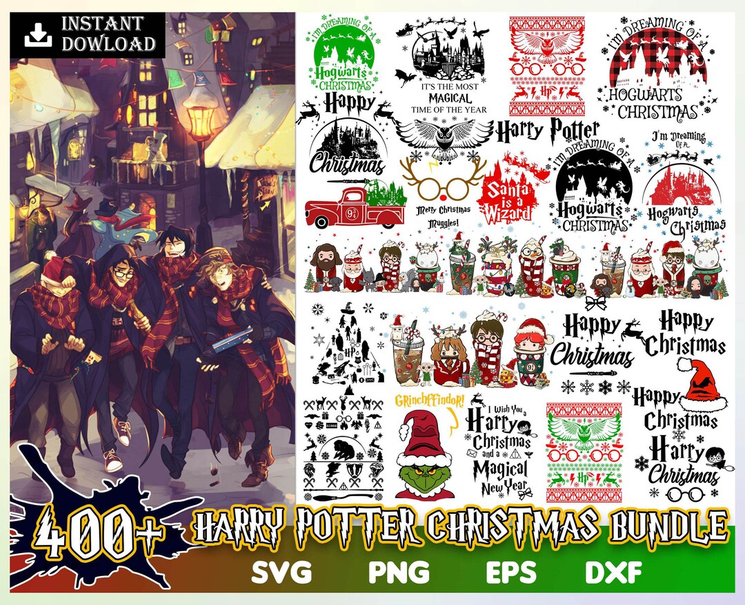 New Hp Wizard Christmas Png Harry Coffee Png Hogwarts - Etsy