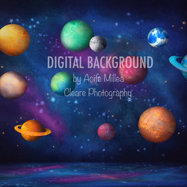 Galaxy Backdrop - Etsy