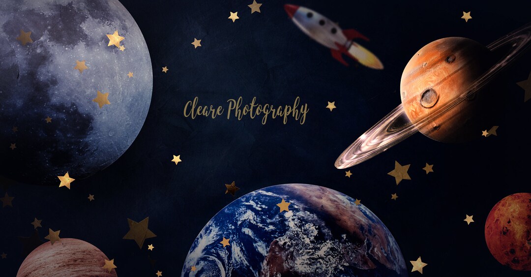 Newborn Space Digital Backdrop - Etsy