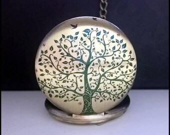 Tree pocket watch | Etsy