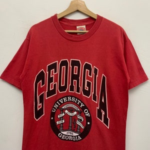 Vintage 90s University of Georgia by Nutmeg T-shirt Size Medium - Etsy