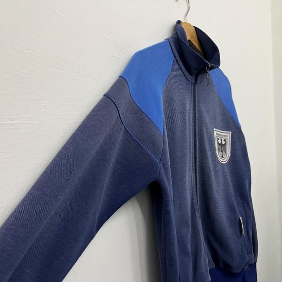Vintage 70s German Army Bundeswehr Track Top Jacket S… - Gem