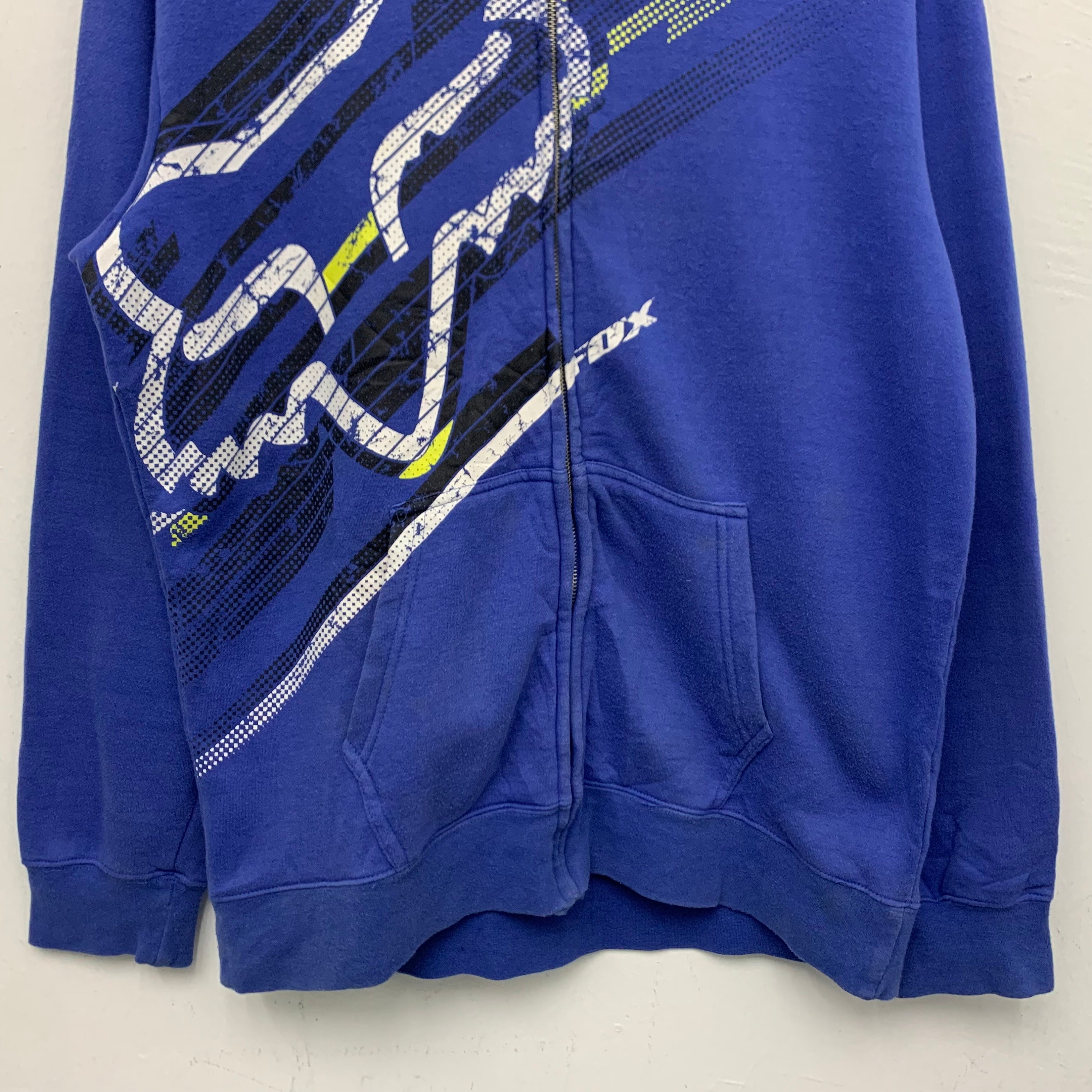 Fox Hoodie Vintage Fox Racing Full Zip Big Logo Hoodie Sweatshirt ...