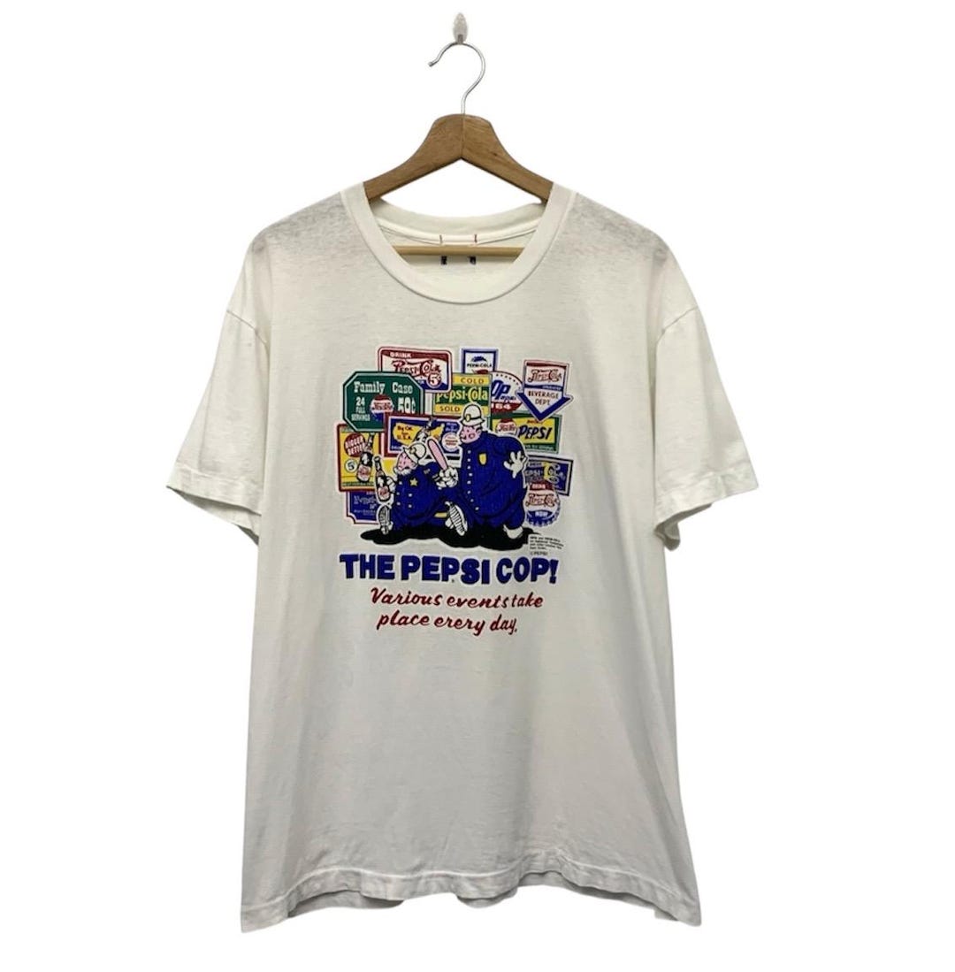 Vintage Pepsi Cops T-shirt - Size Large - Etsy