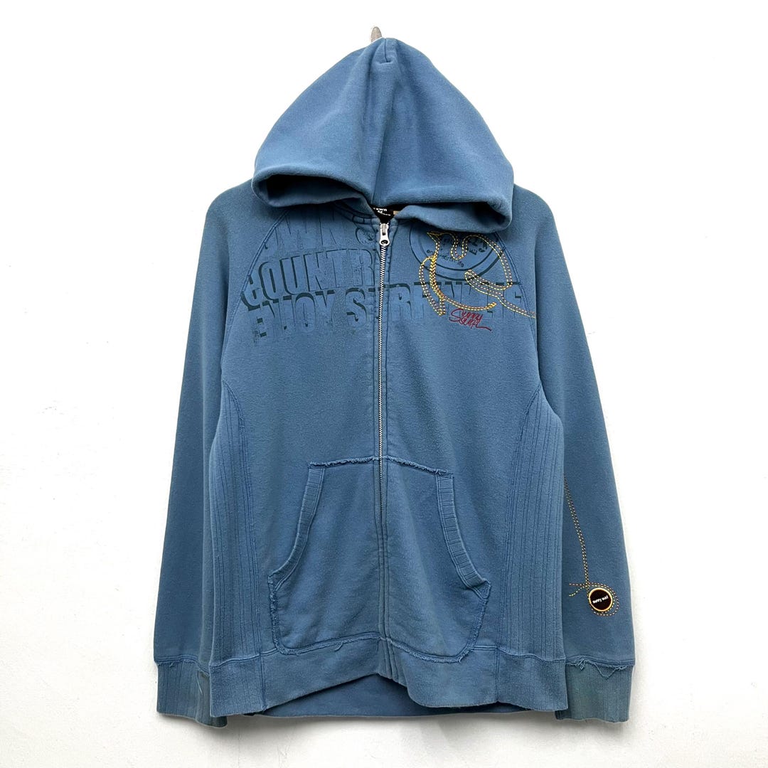 Vintage Town & Country Tc Surf Designs Hawaii Full Zip Hoodie ...