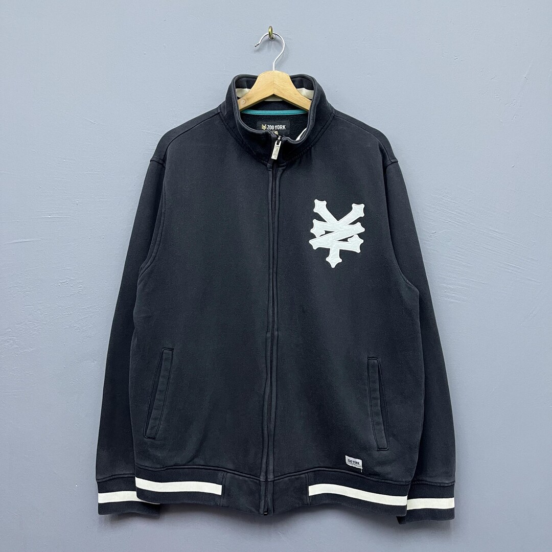 Vintage Zoo York Track Jacket Size L - Skateboards Streetwear - Etsy