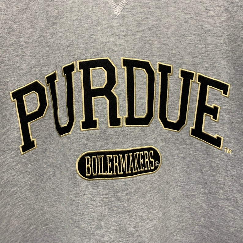 University Purdue Boilermakers NCAA Embroidered Sweatshirt - Etsy