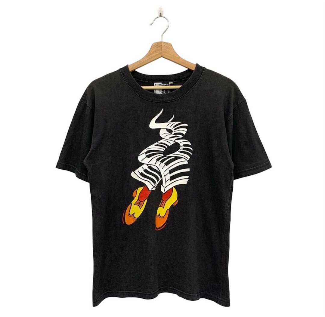 Vintage 90s Hot Shoe Shuffle Sun Faded Tshirt Size Small - Etsy