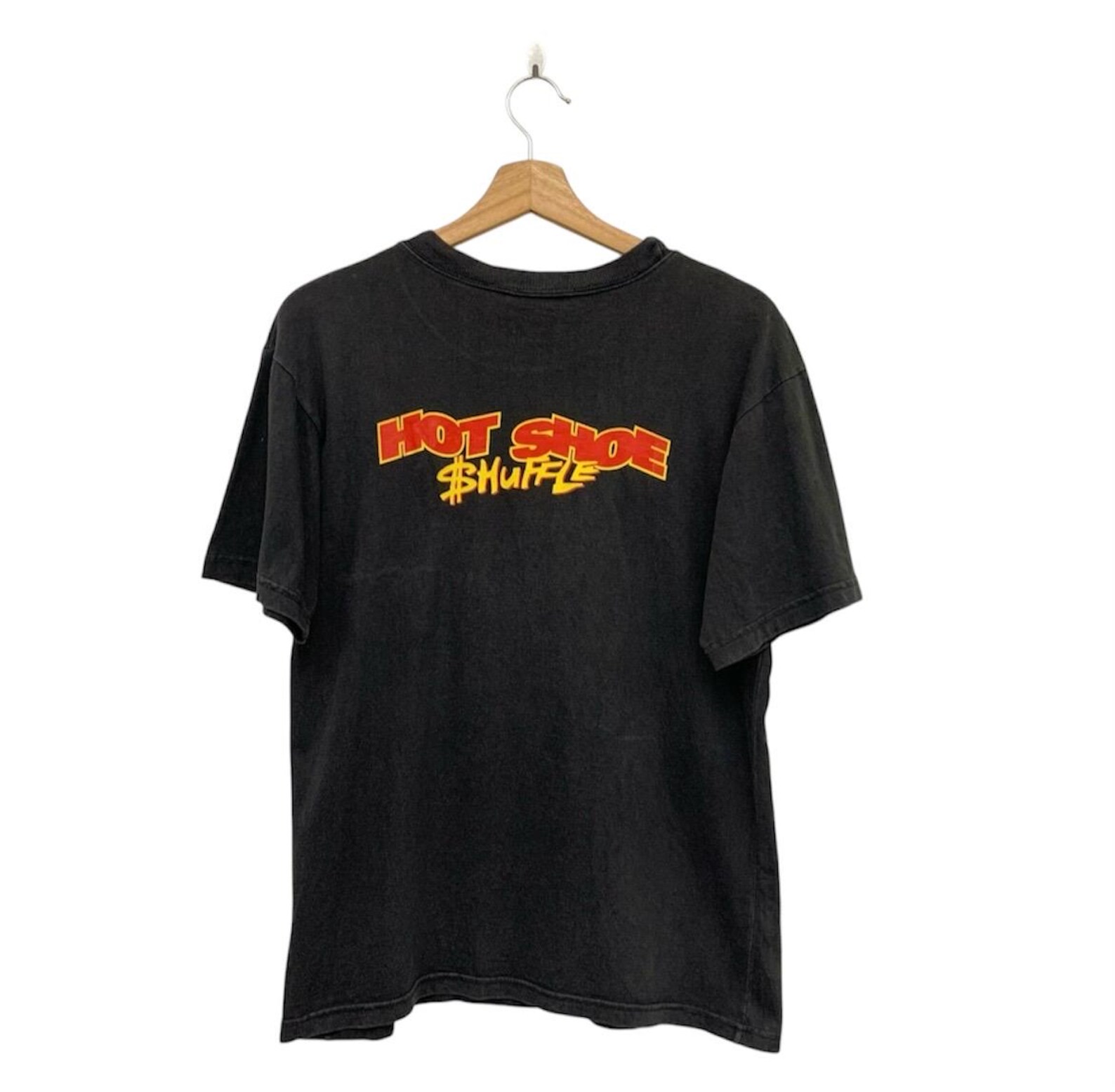 Vintage 90s Hot Shoe Shuffle Sun Faded Tshirt Size Small - Etsy