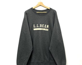 Vintage LL Bean Sweatshirt LL Bean Crewneck LL Bean Sweater Pullover Outdoor Equipment L.l.bean ...