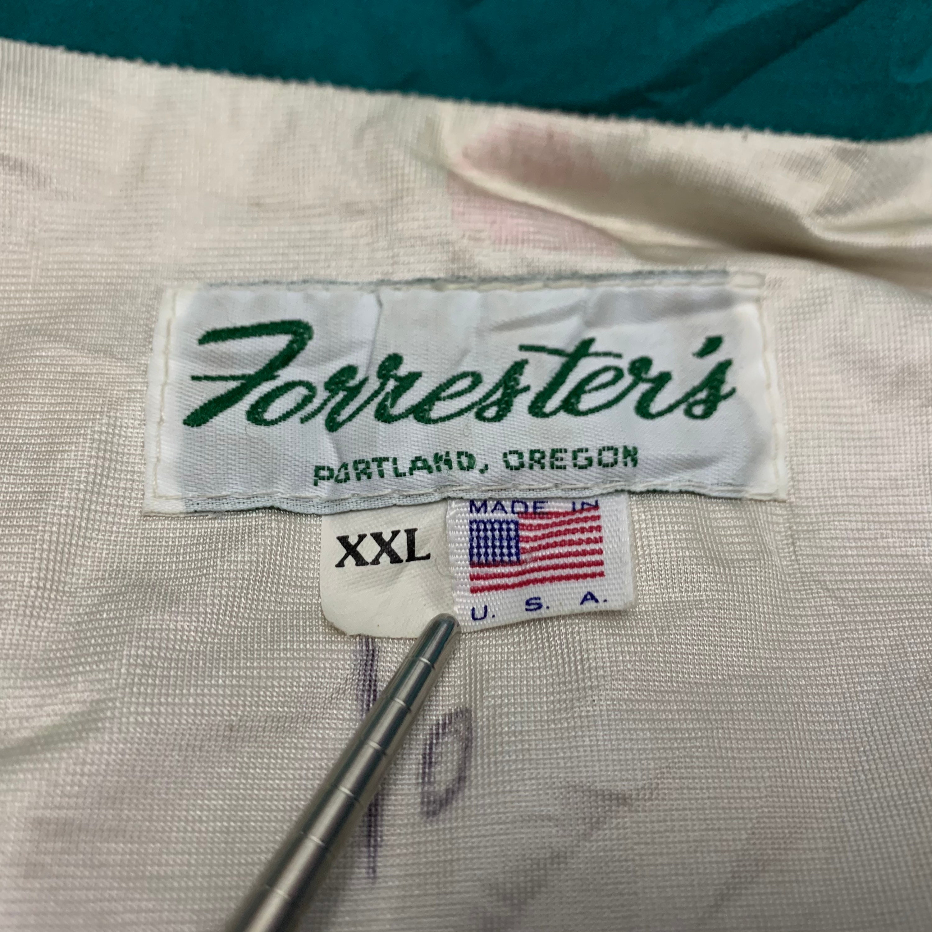 Forresters Jacket Vintage 90s Forresters Colorblock - Etsy