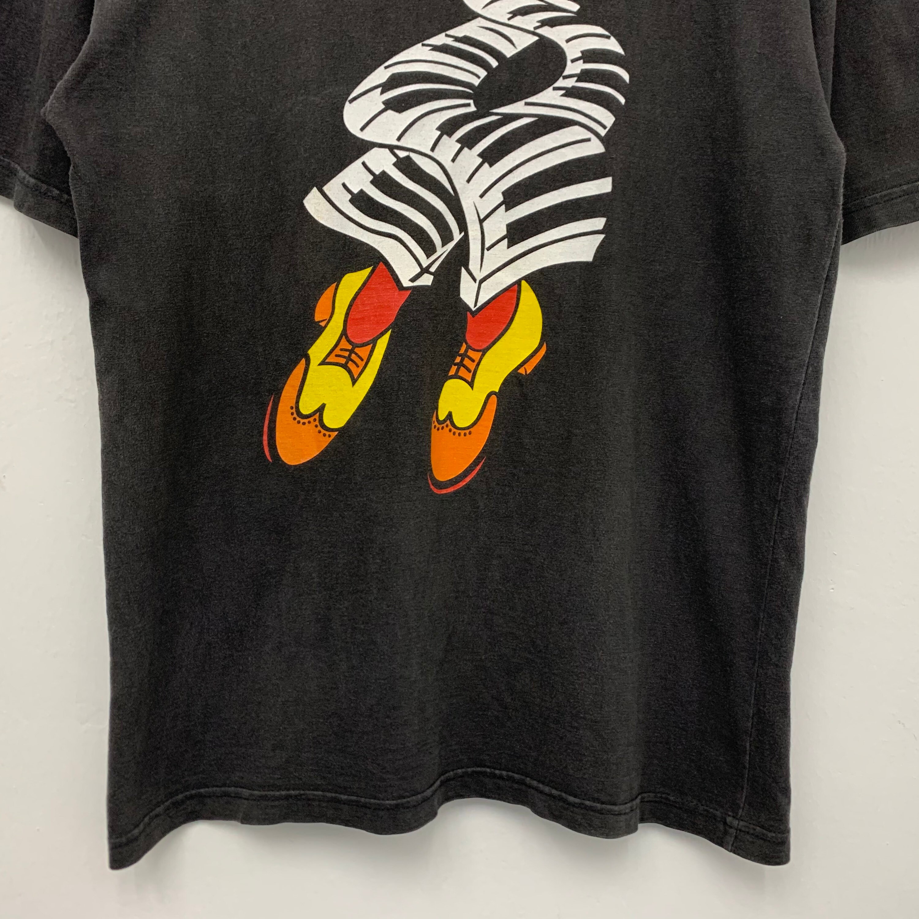 Vintage 90s Hot Shoe Shuffle Sun Faded Tshirt Size Small - Etsy