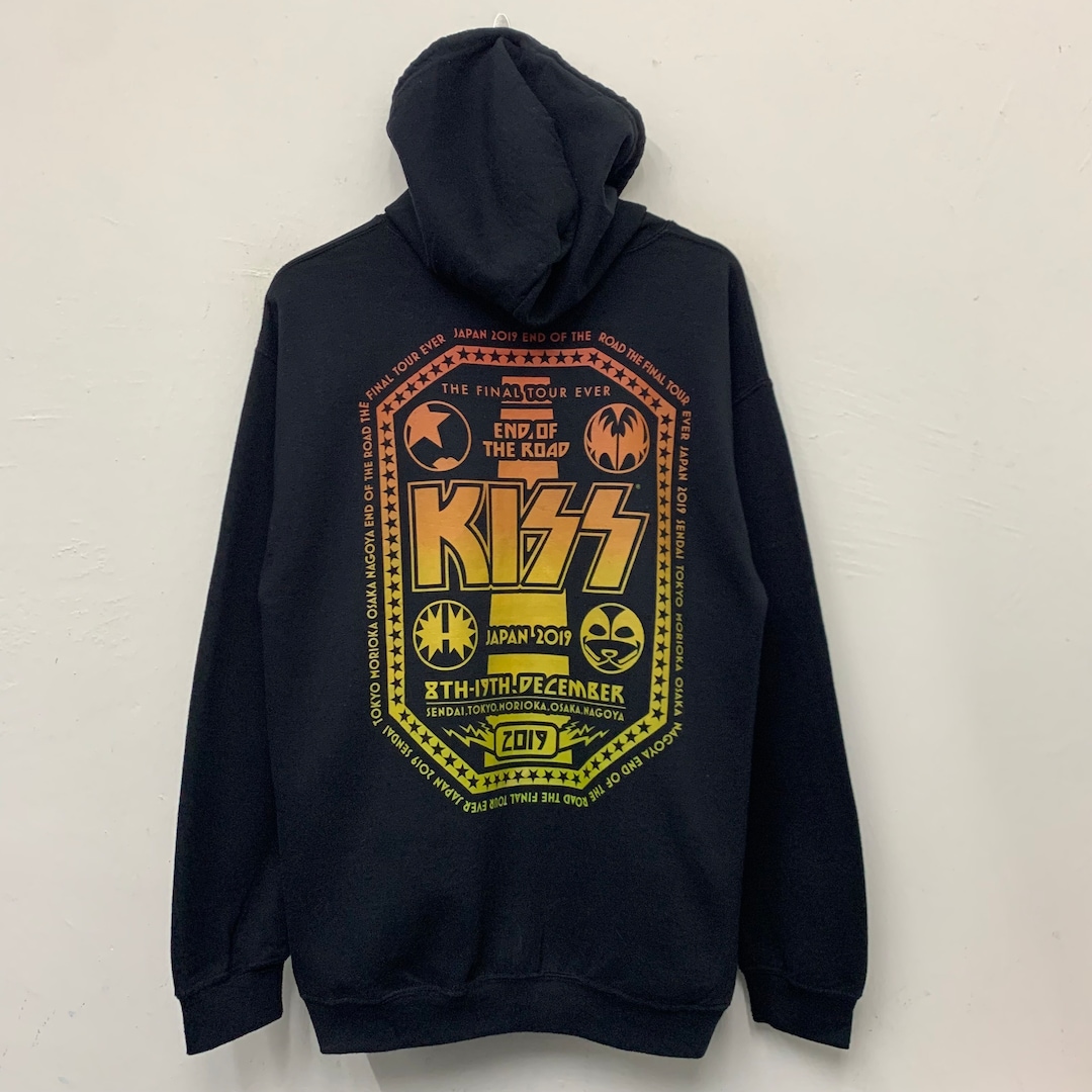 Kiss Band Hoodie KISS Japan 2019 End of the Road the Last Tour Ever ...