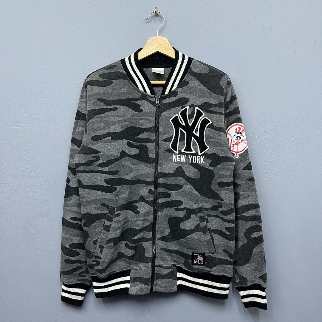 New York Yankees MLB Camouflage Track Jacket Size Medium - Etsy