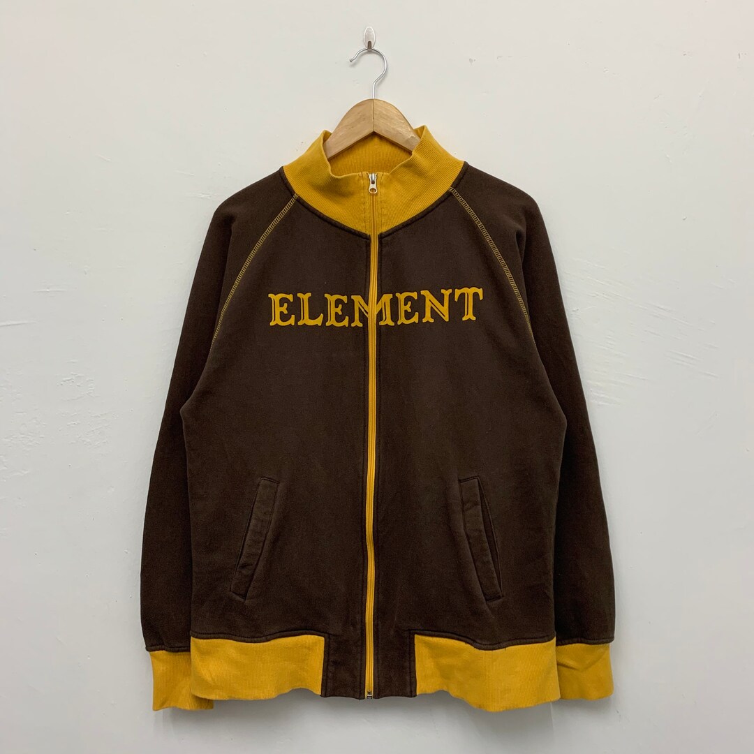 Vintage Element Track Jacket Element Skateboards Full Zip Sweater ...