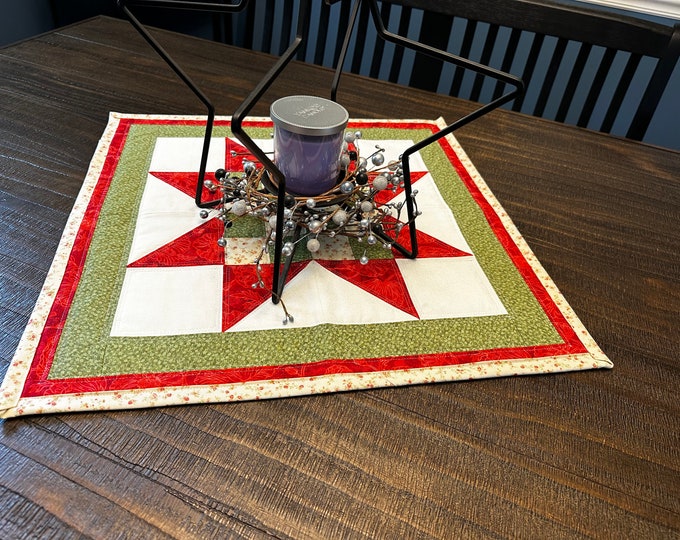 Quilted Throw or Table Topper - Etsy