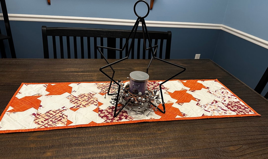 Fall Quilted Table Runner - Etsy