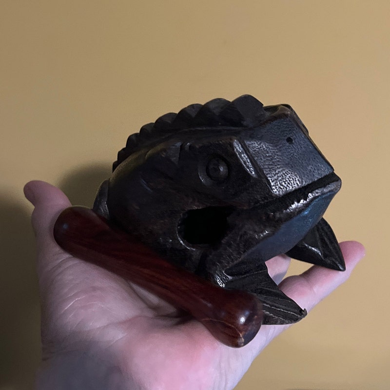 Wooden Frog Instrument - Etsy