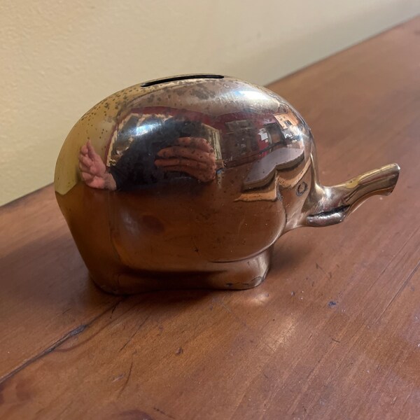 Elephant Vintage Bank - Etsy