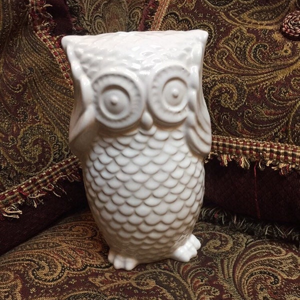 Owl Coin Bank - Etsy